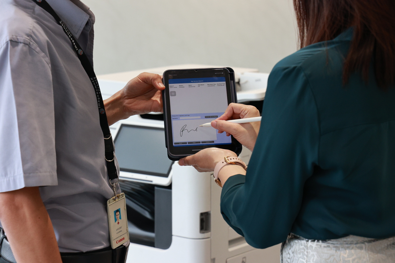 แคนนอน เปิดตัวโซลูชันอัจฉริยะ Smart eServices1พลิกโฉมบริการดูแลเครื่อง ...