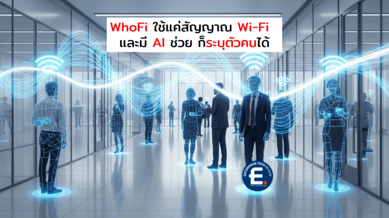 WhoFi : เทคโนโลยีใหม่ใช้สัญญาณ Wi‑Fi และ AI ระบุตัวบุคคลได้ โดยไม่ต้องใช้กล้องหรืออุปกรณ์ติดตัว ...