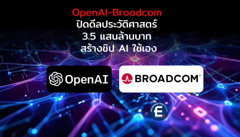 OpenAI-Broadcom ปิดดีลประวัติศาสตร์ 3.5 แสนล้านบาท สร้างชิป AI ใช้เอง ลดพึ่งพา NVIDIA - ข่าวไอที ...
